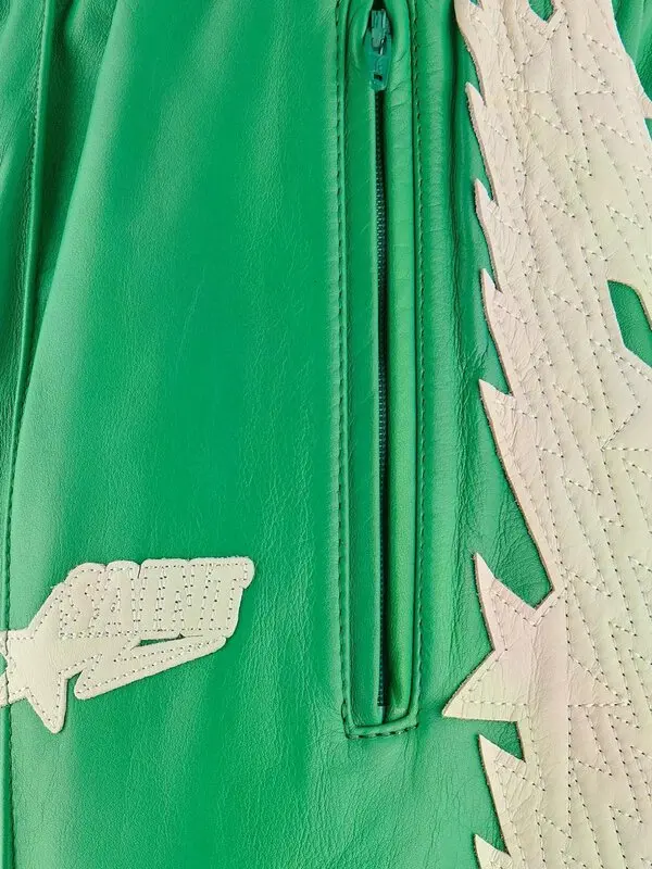 SAINT MXXXXXX X Bape Star-patch Track Pants - Green