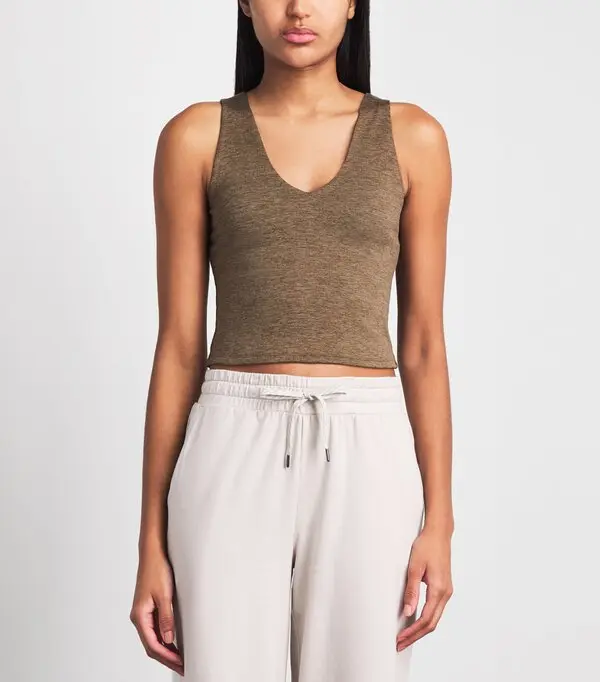 Varley Cropped Ruby Tank Top