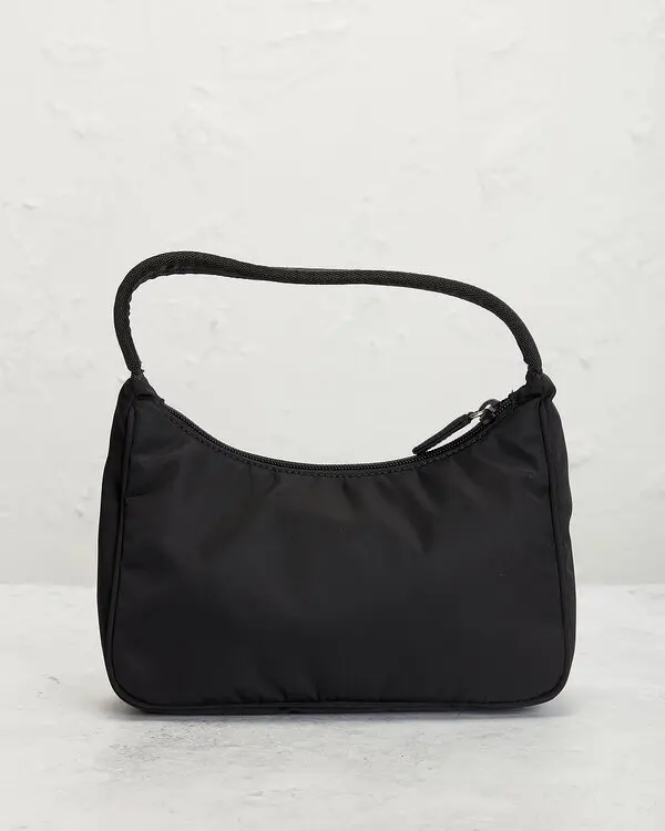 FWRD RENEW Prada Tessuto Mini Sport Hobo Bag
