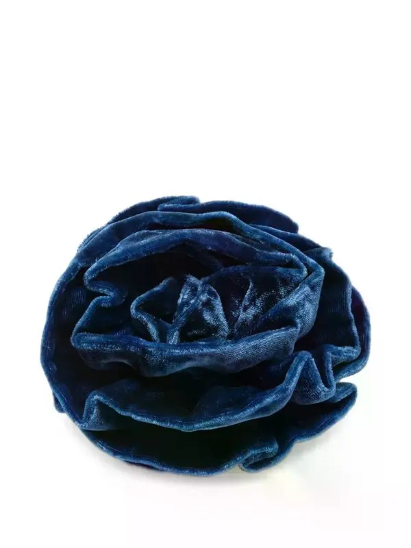 Malìparmi Velvet Rose Brooch - Blue
