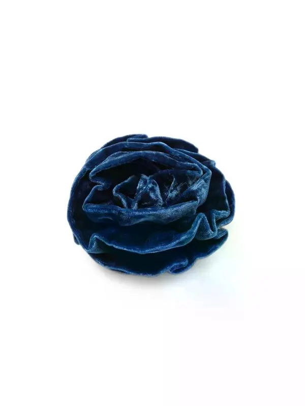 Malìparmi Velvet Rose Brooch - Blue