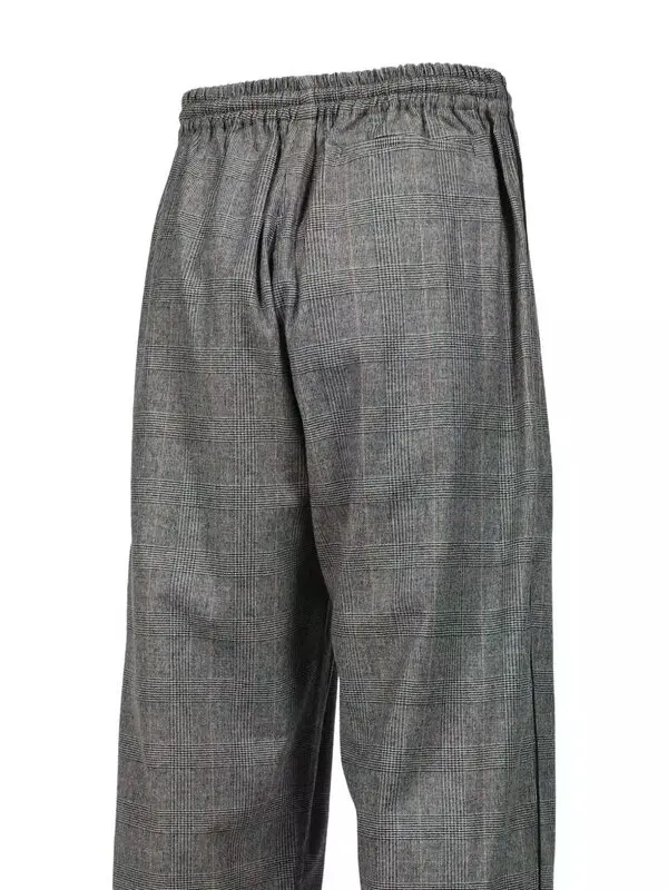 WILLY CHAVARRIA Ruff Rider Check Track Pants