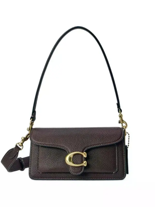 COACH Tabby Leather Shoulder Bag - Brown