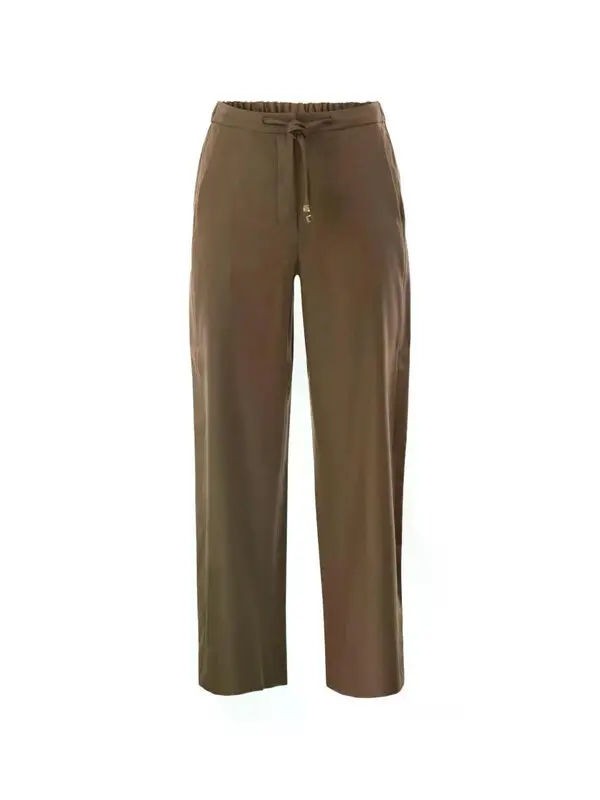 Max Mara Drawstring Virgin Wool Trousers