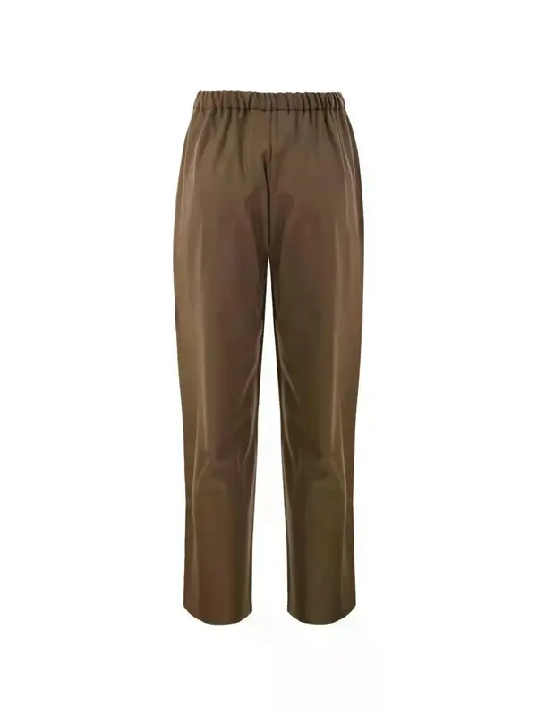 Max Mara Drawstring Virgin Wool Trousers