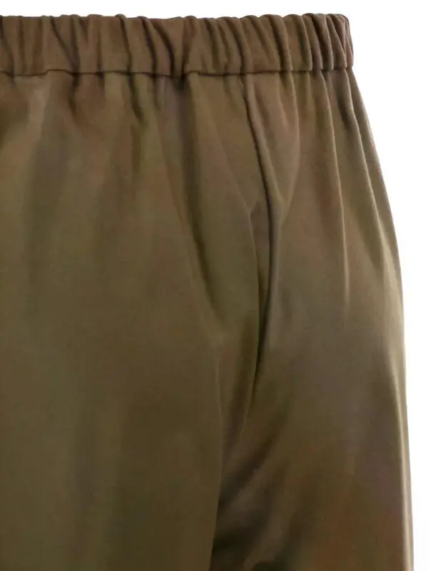 Max Mara Drawstring Virgin Wool Trousers