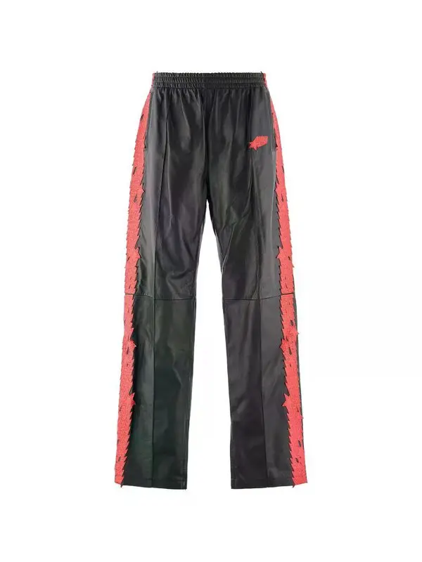 SAINT MXXXXXX X Bape Star-patch Track Pants - Black
