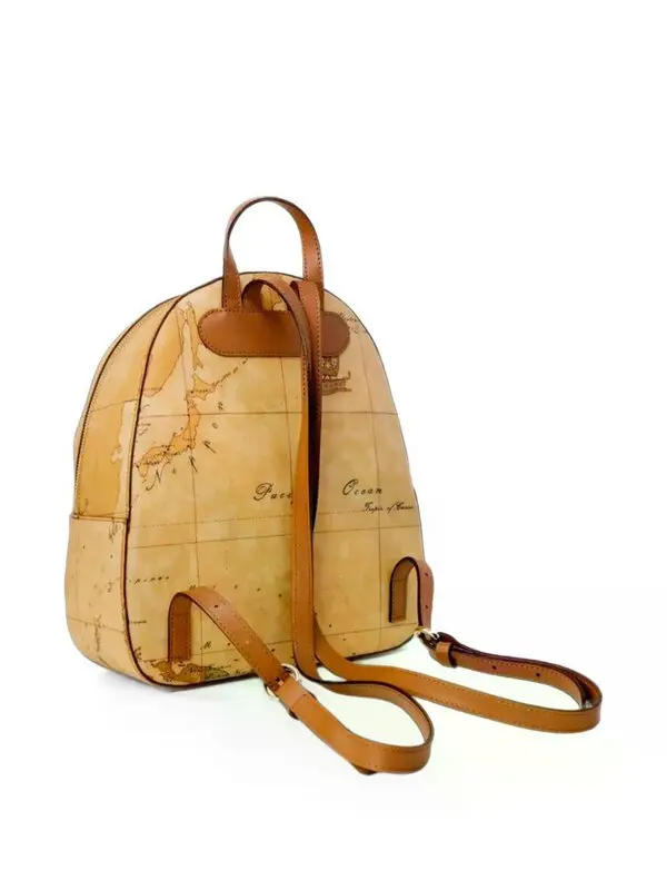 ALVIERO MARTINI 1° CLASSE Geo Classic Map-print Backpack