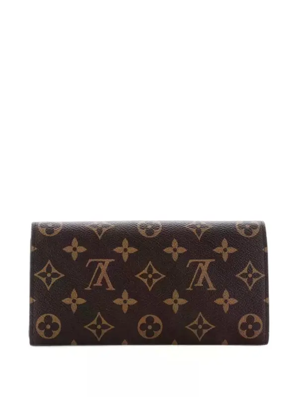 LOUIS VUITTON Emilie Wallet Monogram Canvas Small Wallets
