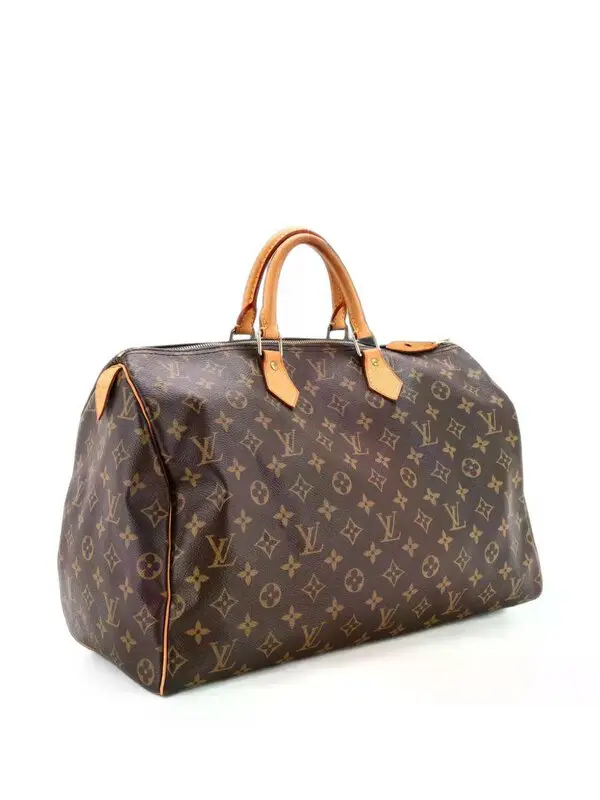 LOUIS VUITTON Speedy Handbag Monogram Canvas 40 Satchel