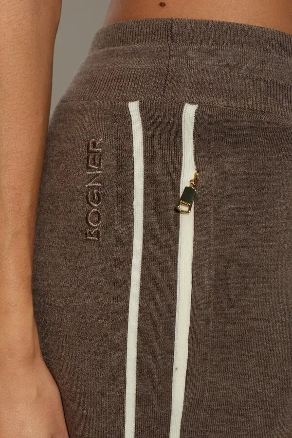 Bogner Calotta’ Wool Trousers - Brown