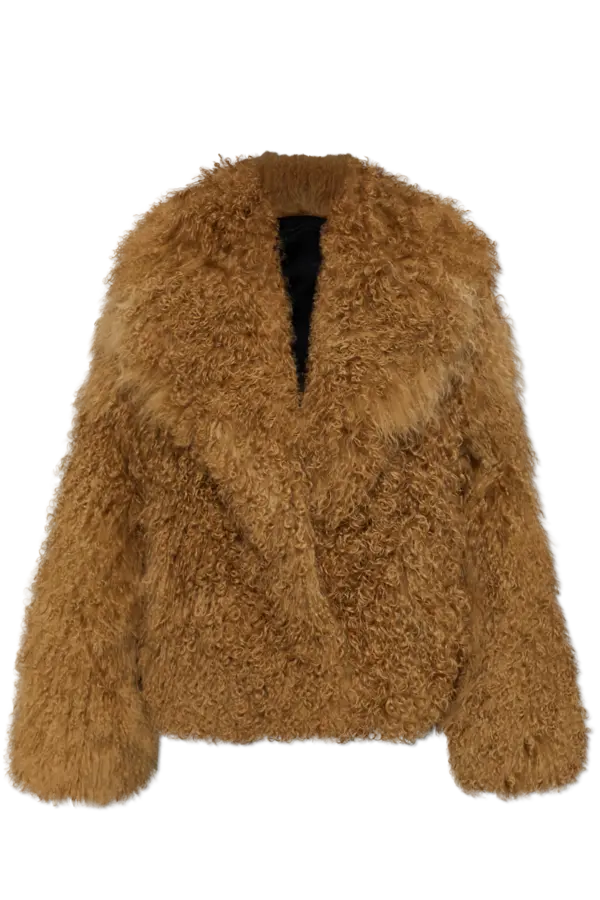 STAND STUDIO West’ Fur Coat - Brown