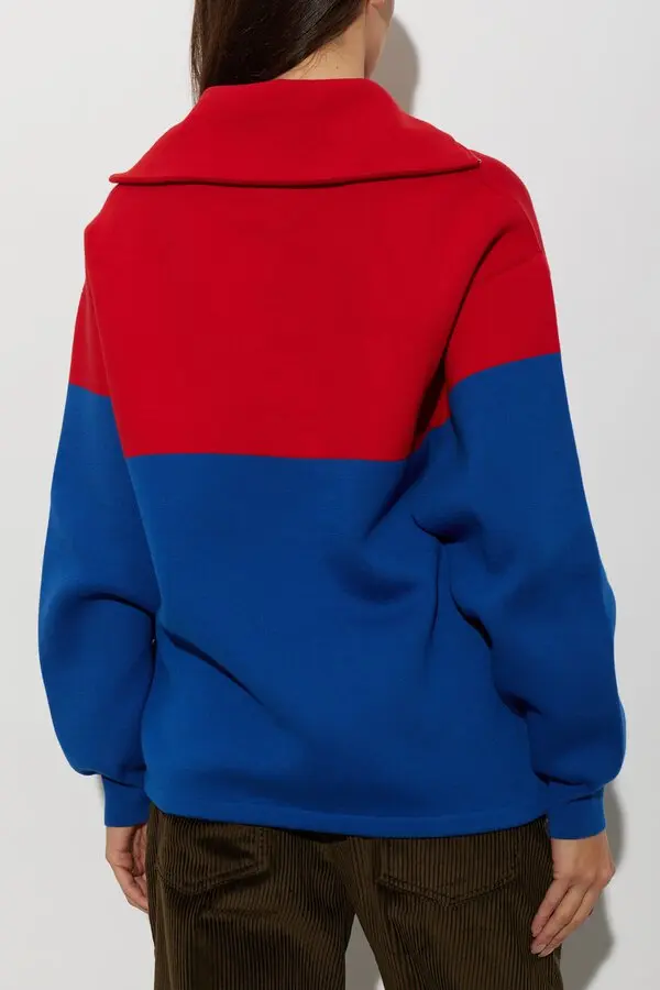 Loewe Cotton Polo With Logo - Blue