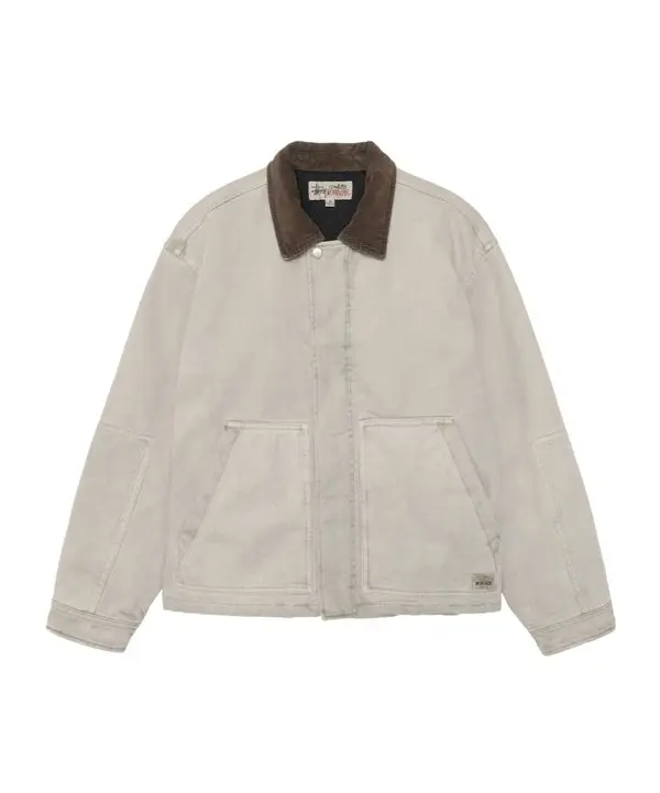 StÜssy Long-sleeved Casual Jacket - Grey