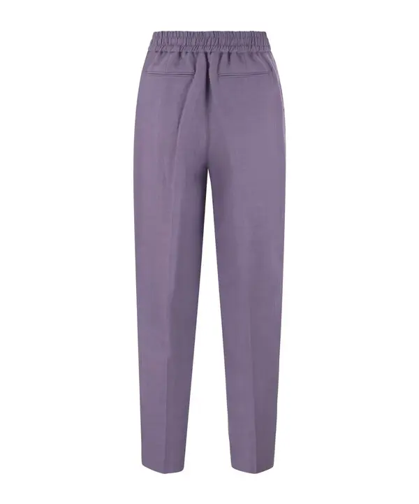 PT TORINO Daisy Pressed Crease Trousers