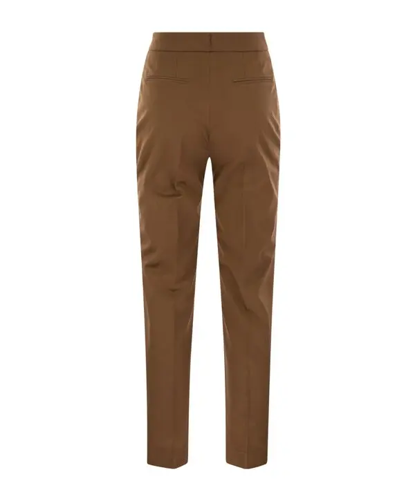 PT TORINO Frida Pleated Slim-fit Pants