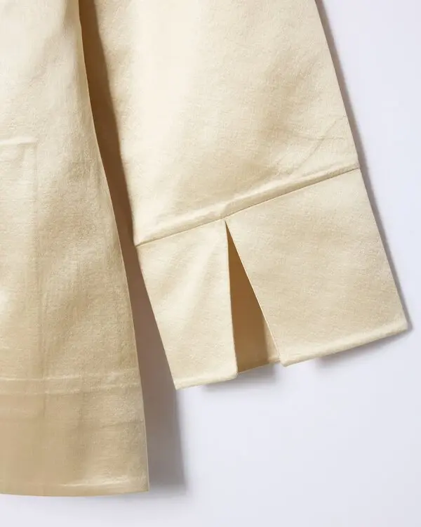 Celine Flat Chore Jacket In Satin