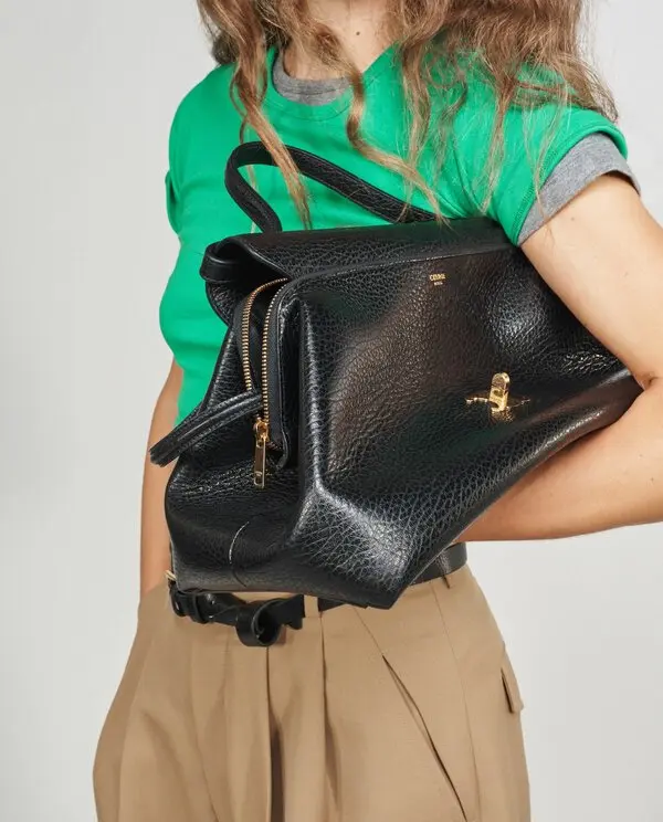 Celine Small Flair In Xl Grained Calfskin
