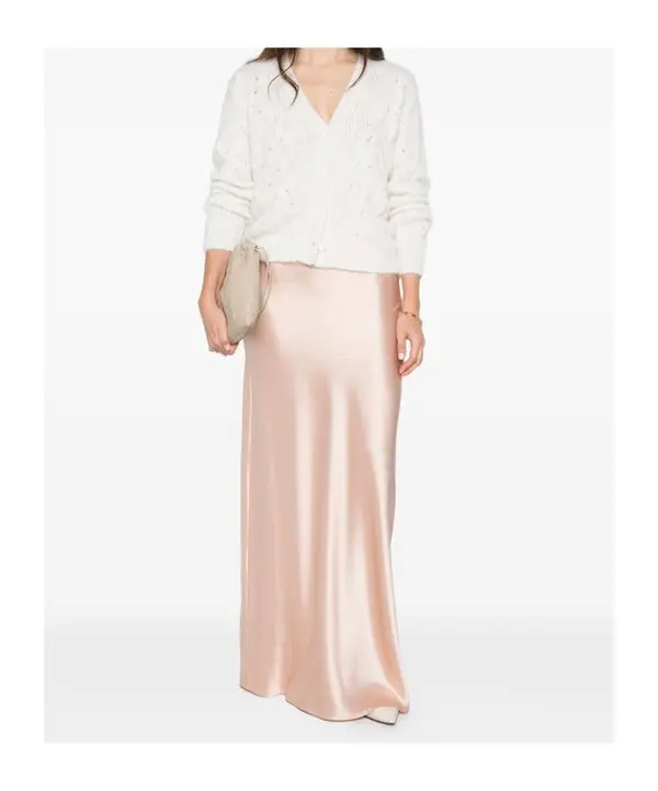 Fabiana Filippi V-neck Long-sleeve Knit Top
