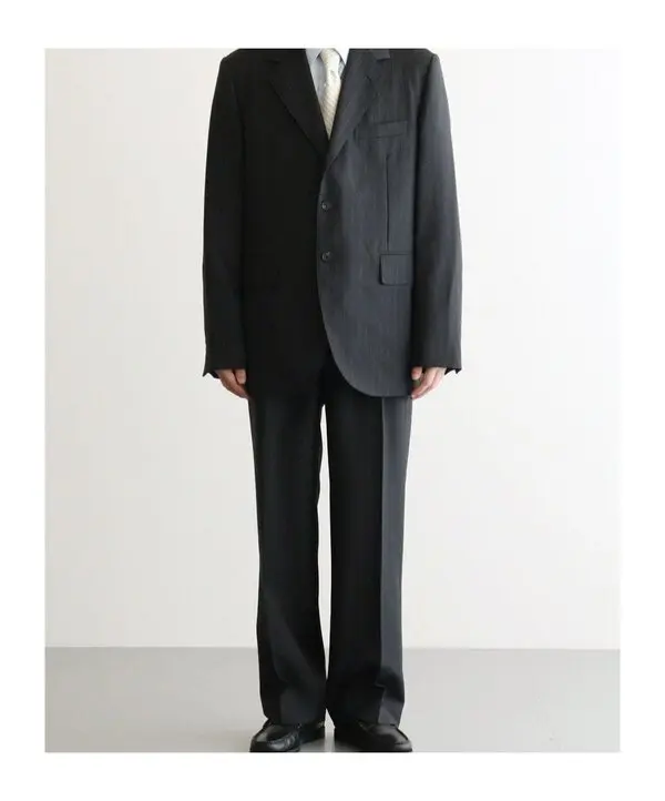 Auralee Bluefaced Two-tuck Slacks