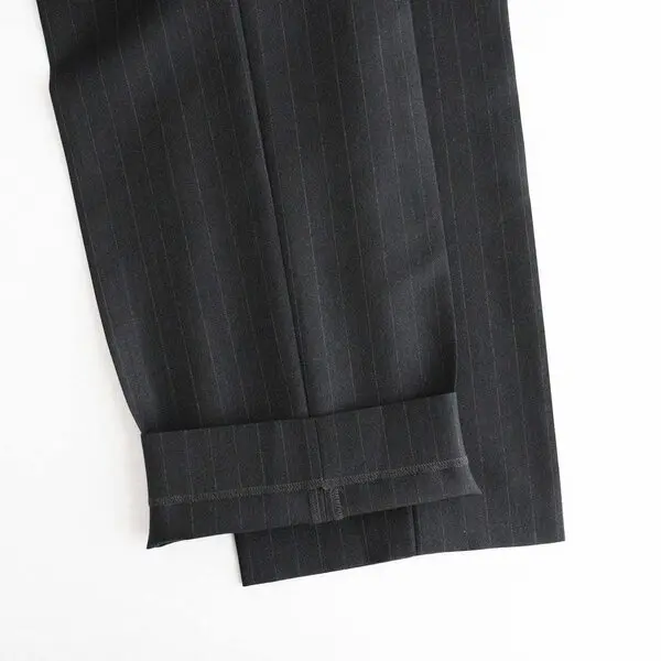 Auralee Bluefaced Two-tuck Slacks