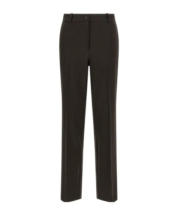 P.a.r.o.s.h Pleated Tailored Trousers - Brown