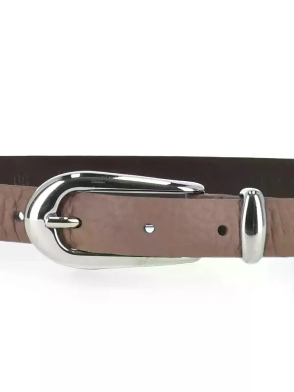 Orciani Soft Grained Leather Belt