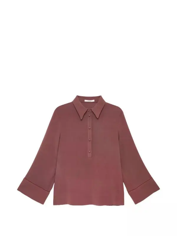 Malìparmi Polo-collar Long Sleeve Shirt