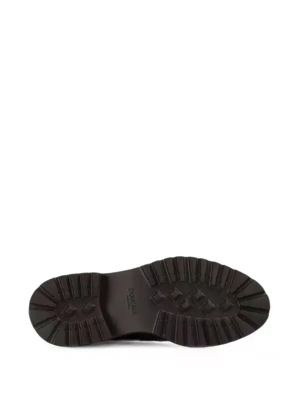DOUCAL'S Lace-up Calf Suede Ankle Boots