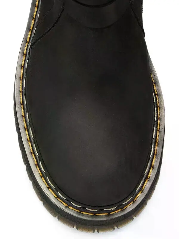 Rick Owens X Dr. Martens Quad Buckle-strap Biker Boots