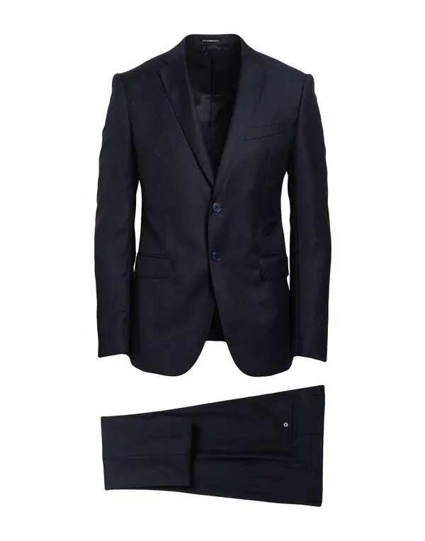 Emporio Armani Suit Size Virgin Wool