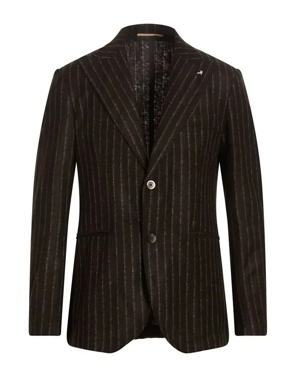 AT.P.CO At. P.co Blazer Dark Size Acrylic, Polyester, Wool