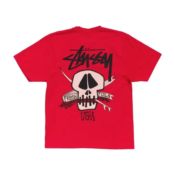 StÜssy Fresh Foils T-shirt 'red