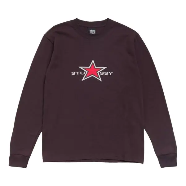 StÜssy Star T-shirt - Choc