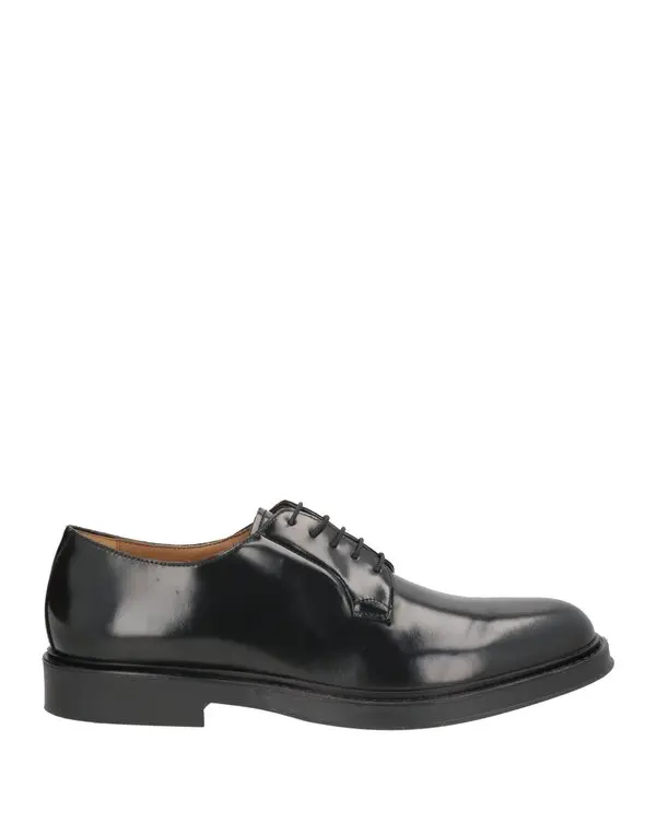 SAXONE Lace-up Shoes Size Leather - Black