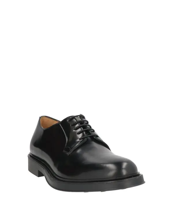 SAXONE Lace-up Shoes Size Leather - Black