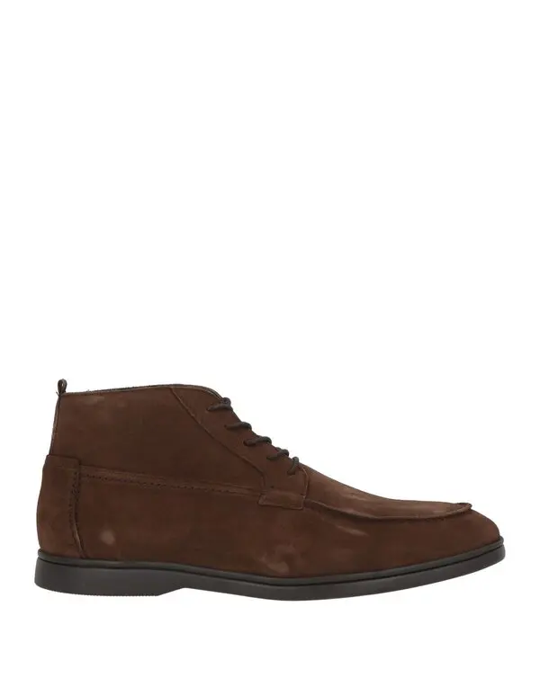 HACKETT  Ankle Boots Dark Size Leather