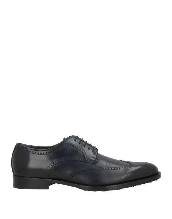POLLINI Lace-up Shoes Midnight Size Leather