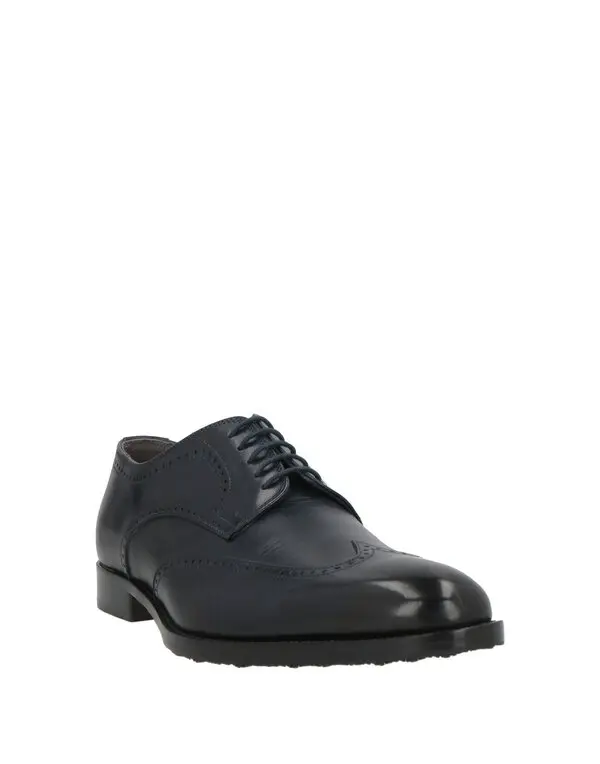 POLLINI Lace-up Shoes Midnight Size Leather