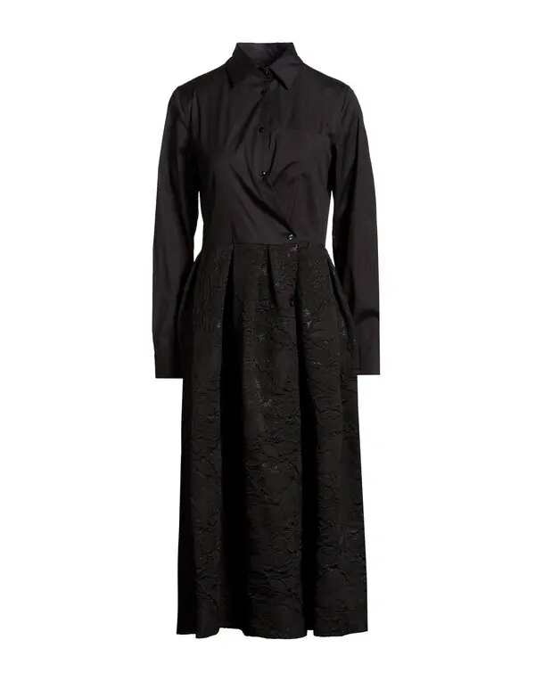 SARA ROKA Midi Dress Size Polyamide, Polyester, Cotton