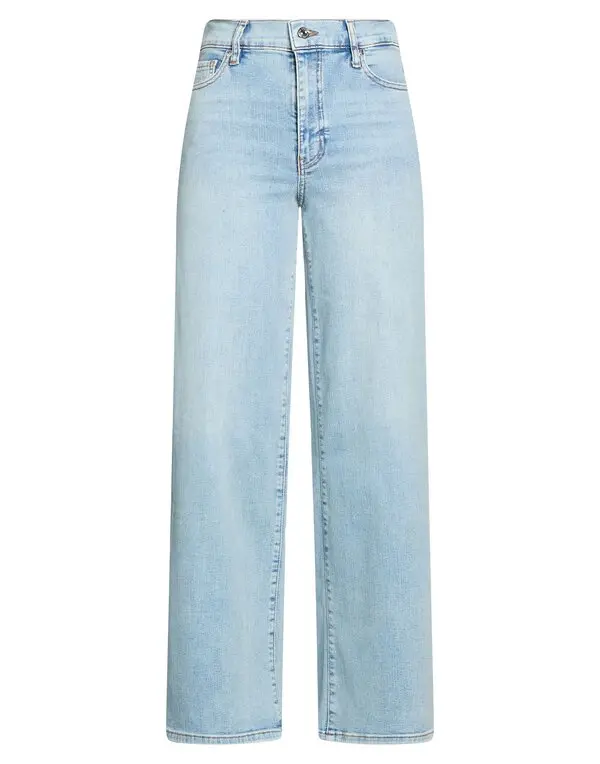 FRAME Le Slim Palazzo Jeans Size Cotton, Pre-consumer Recycled Cotton, Recycled Polyester, Lyocell, Elastane