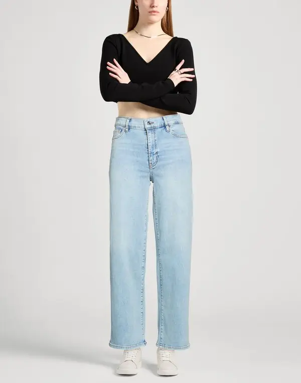 FRAME Le Slim Palazzo Jeans Size Cotton, Pre-consumer Recycled Cotton, Recycled Polyester, Lyocell, Elastane
