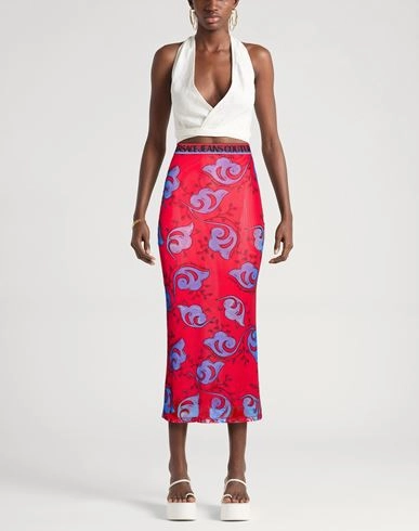 Versace Midi Skirt Size Polyamide, Elastane