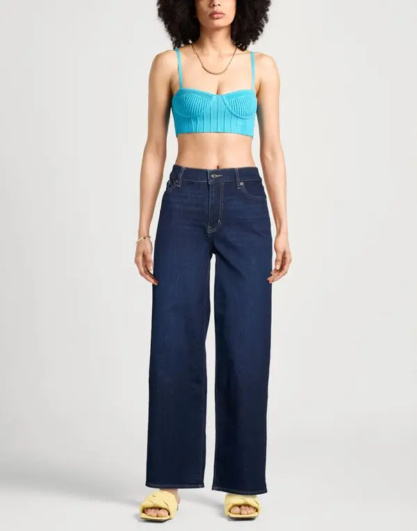 FRAME Le Slim Palazzo Jeans Size Cotton, Polyester, Lyocell, Elastane