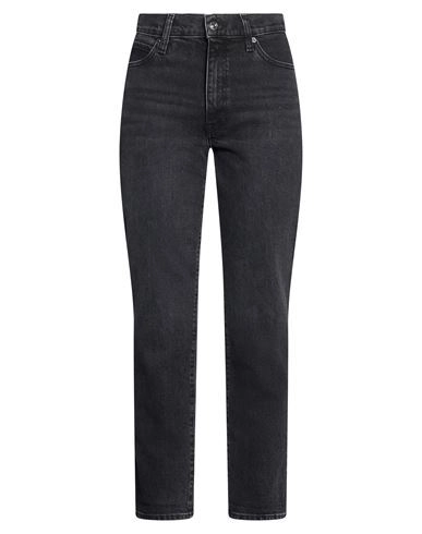 FRAME The Borrowed Jeans Size Cotton, Elastane - Black