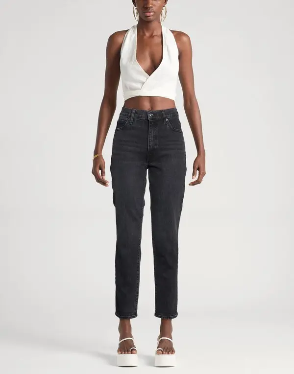 FRAME The Borrowed Jeans Size Cotton, Elastane