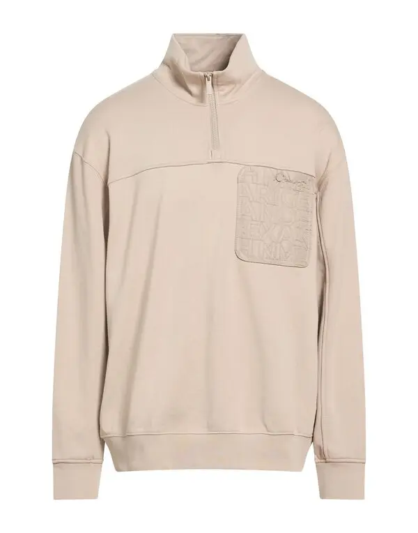 Armani Exchange Sweatshirt Size Cotton - Beige