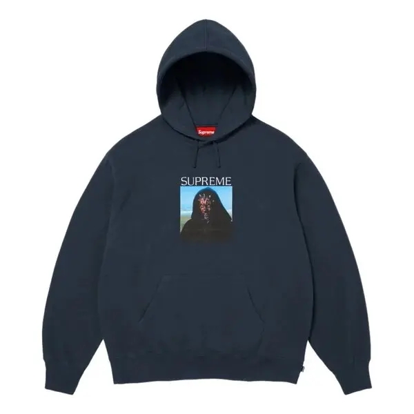 Supreme Fw26 Sith Hooded Sweatshirt - Navy