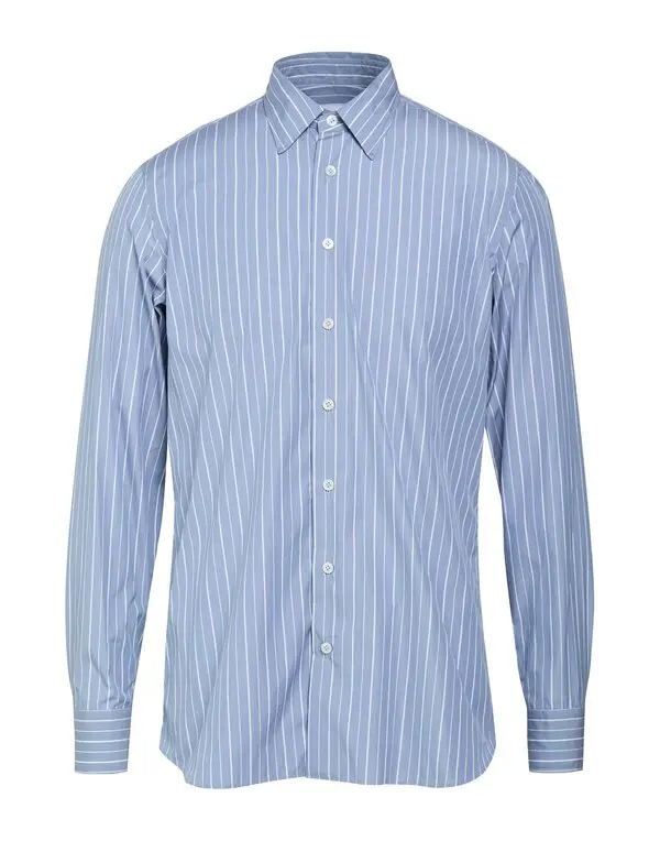 LARDINI Shirt Sky Size Cotton