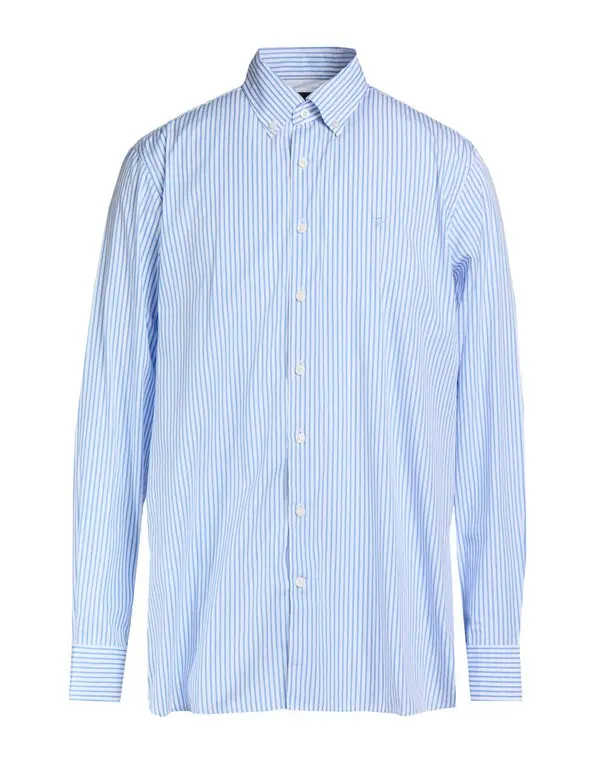 HACKETT  Shirt Dark Size Cotton - Blue